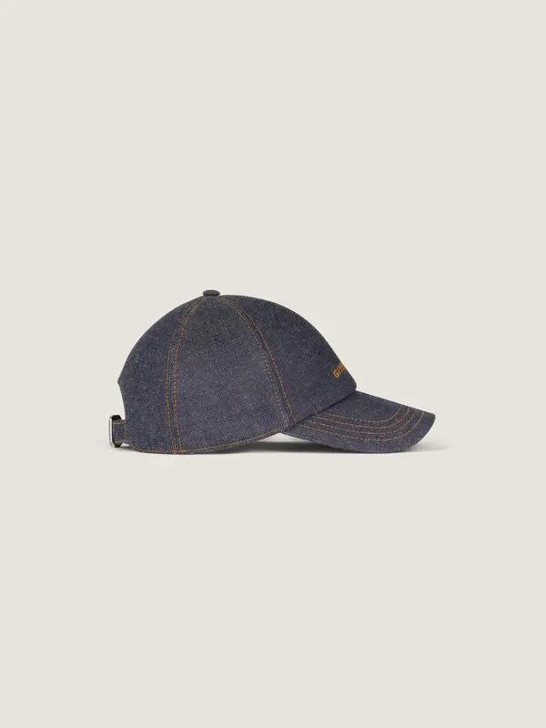 Givenchy Embroidered Denim Cap