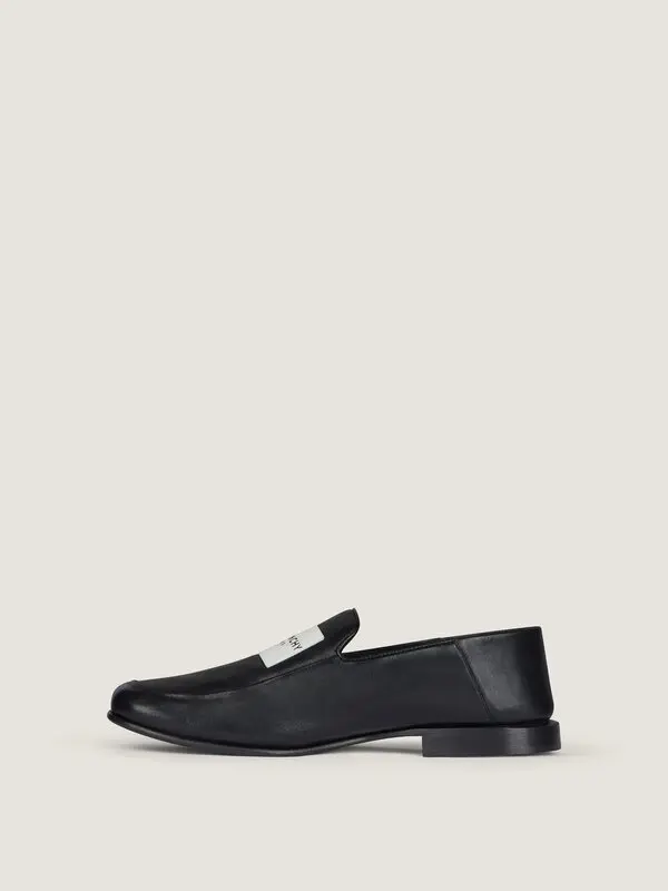Givenchy Label Leather Loafers