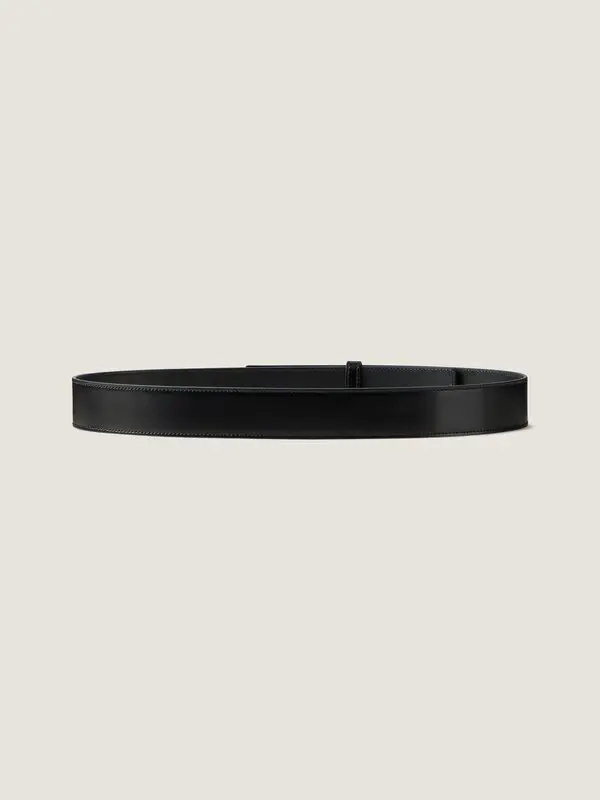 Givenchy Label Line Box Leather Belt