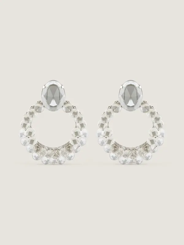 Givenchy Broken Chandelier Clip Earrings - Multicolor