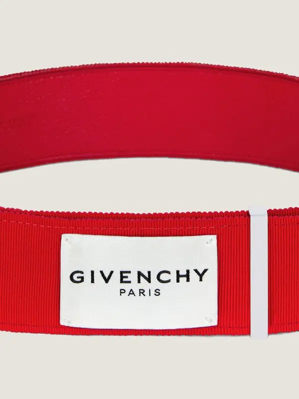 Givenchy Long Belt In Grosgrain