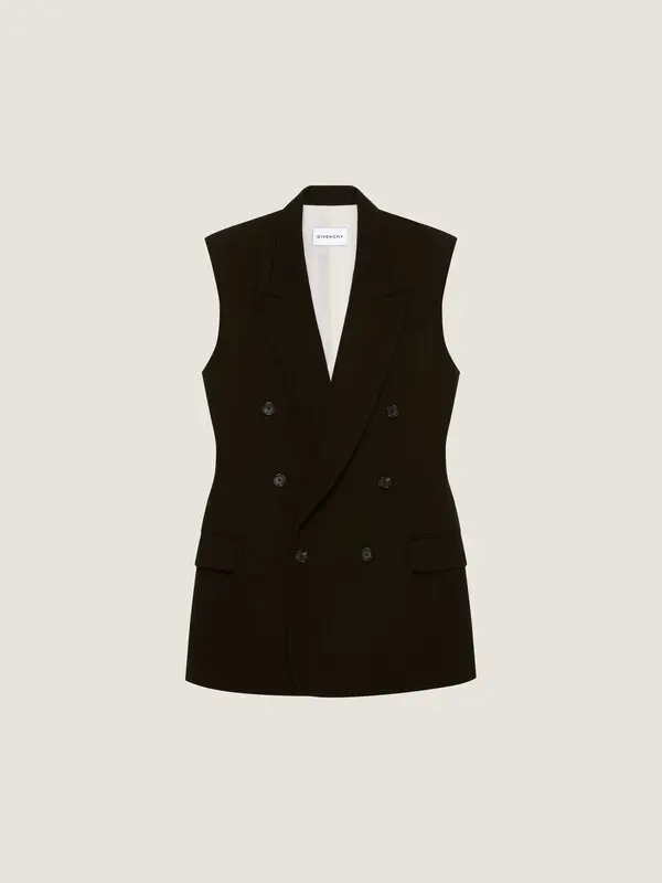 Givenchy Double-breasted Wool Twill Jacket