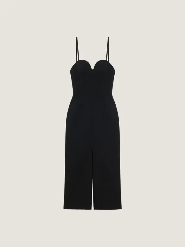 Givenchy Wool Crepe Midi Dress