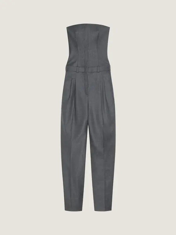 Givenchy Wool Bustier Tailored All-in-one