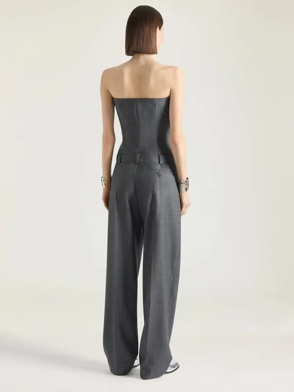 Givenchy Wool Bustier Tailored All-in-one