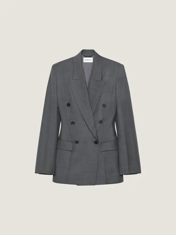 Givenchy Wool Double-breasted Jacket