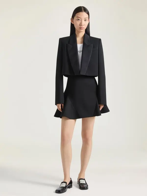 Givenchy Cropped Tuxedo Jacket