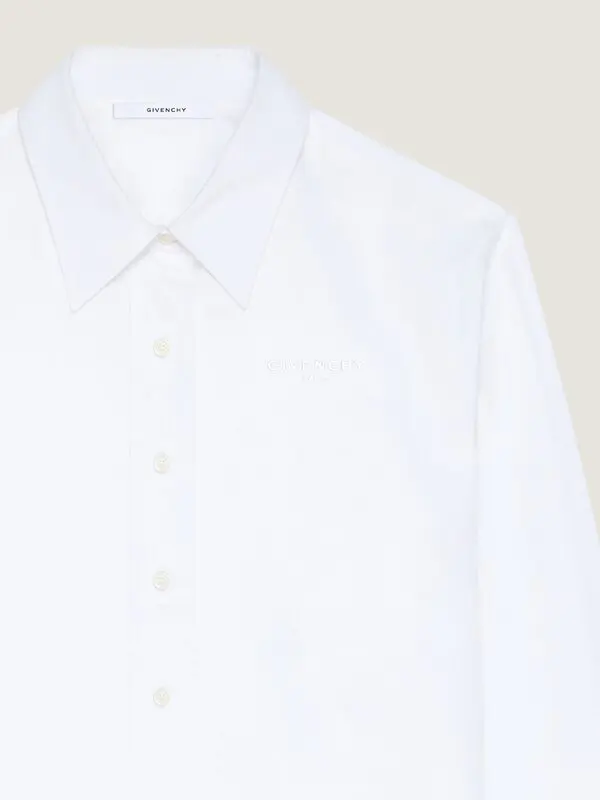 Givenchy Embroidered Poplin Shirt