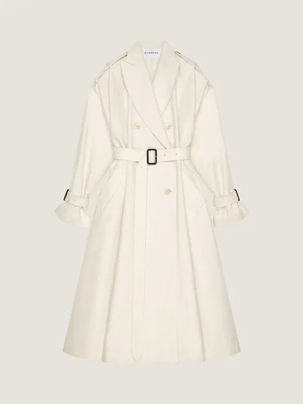 Givenchy Cotton Twill Trench Coat