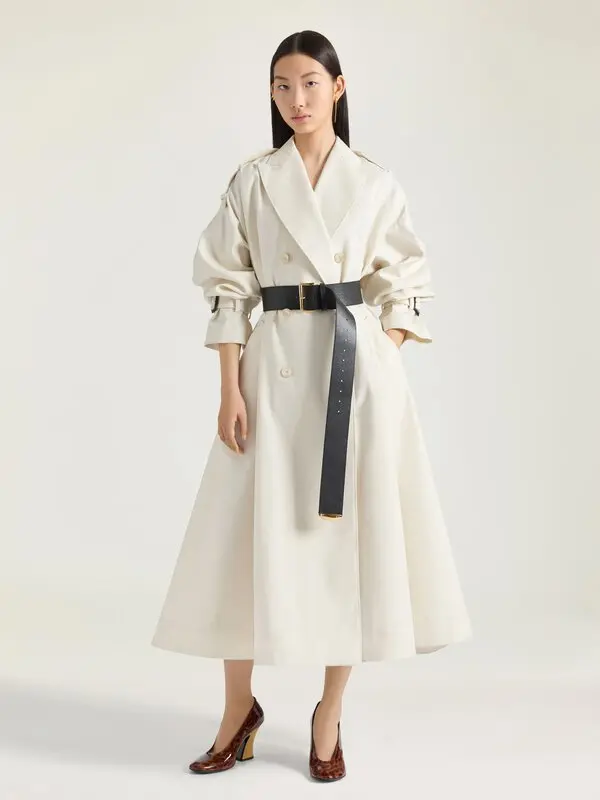 Givenchy Cotton Twill Trench Coat