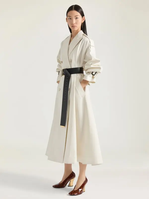 Givenchy Cotton Twill Trench Coat