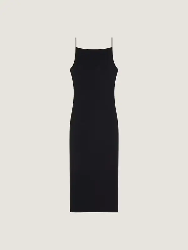 Givenchy Crepe Cady Midi Dress - Black