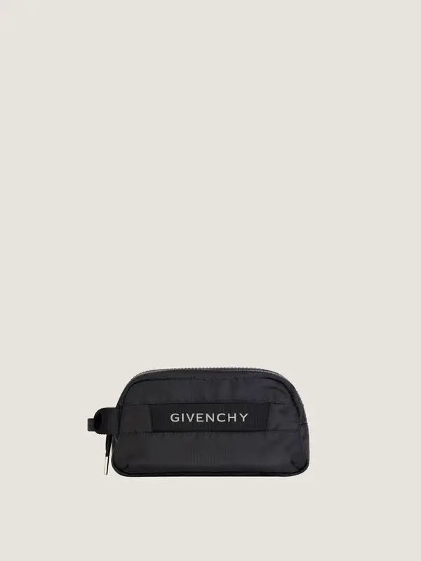 Givenchy G-trek Toilet Pouch In Nylon - Multicolor
