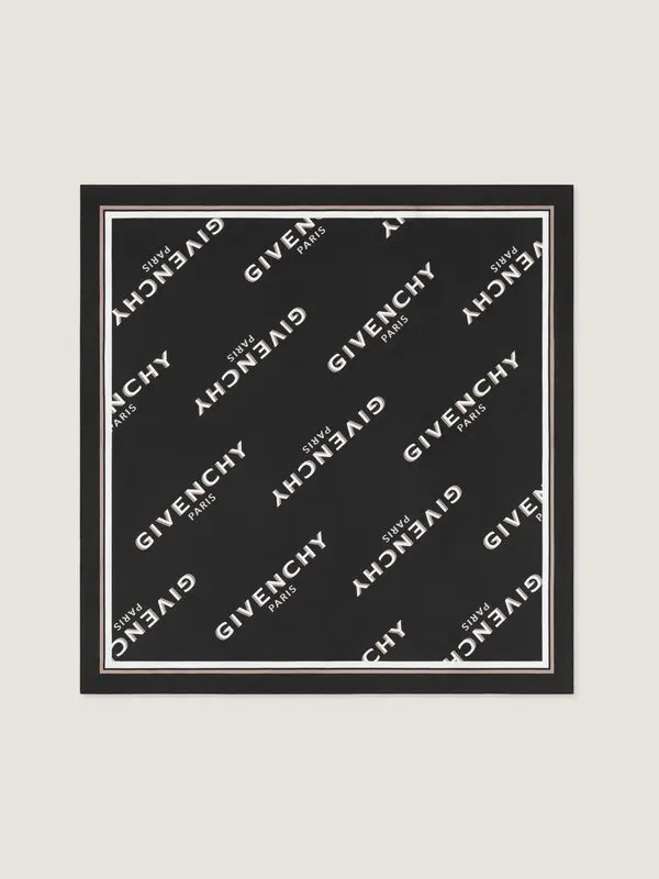 Givenchy Shadow Small Square In Silk - Black
