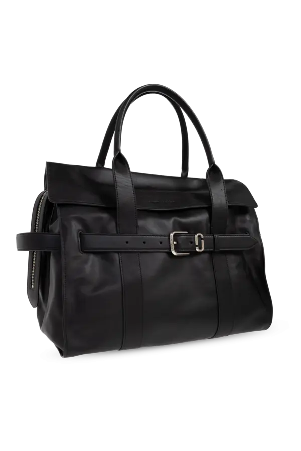 Marc Jacobs Leather Shopper Bag - Black