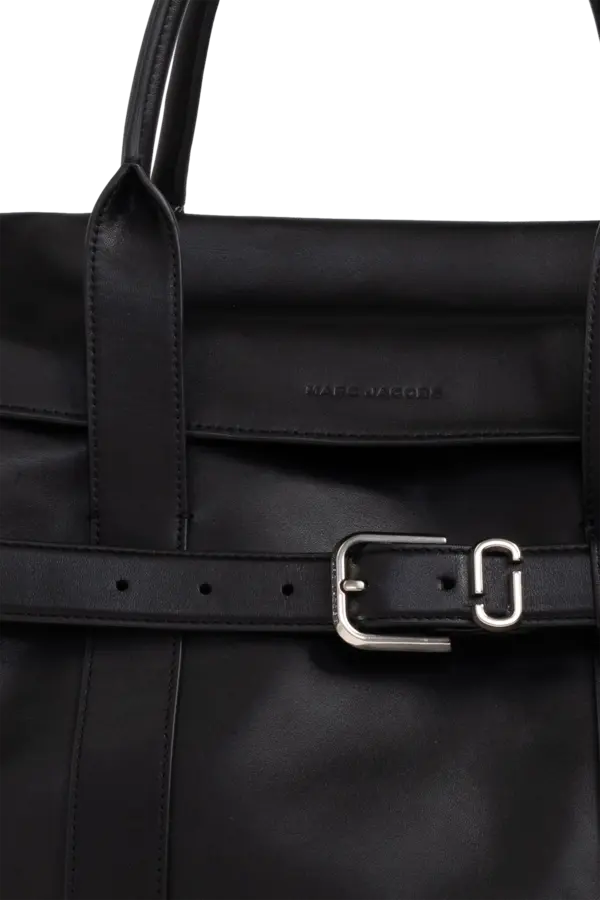 Marc Jacobs Leather Shopper Bag - Black