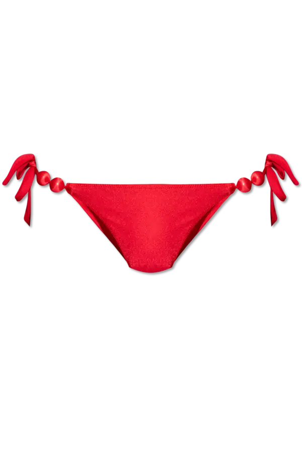 Cult Gaia Euphrasia Bikini Bottom - Red