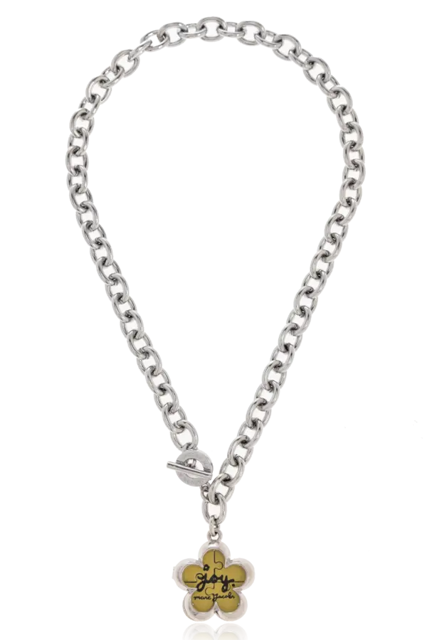 Marc Jacobs Five-petal Flower Pendant Necklace