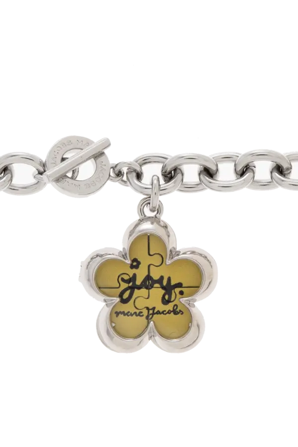 Marc Jacobs Five-petal Flower Pendant Necklace