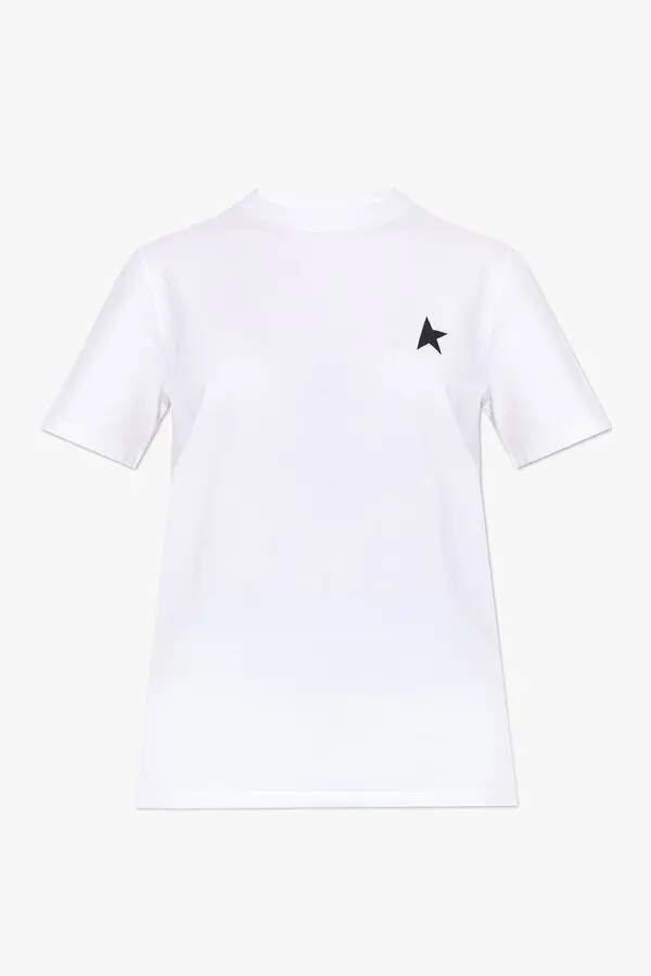 GOLDEN GOOSE T-shirt With Logo - White