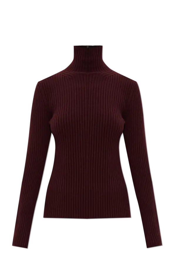Max Mara Aral Wool And Cashmere Sweater - Burgundy
