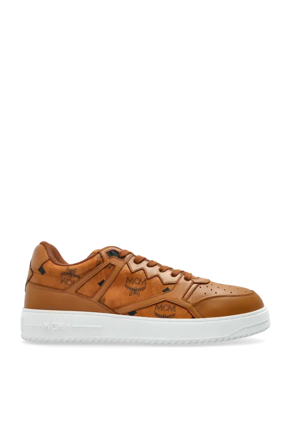 Mcm Leather Low-top Sneakers