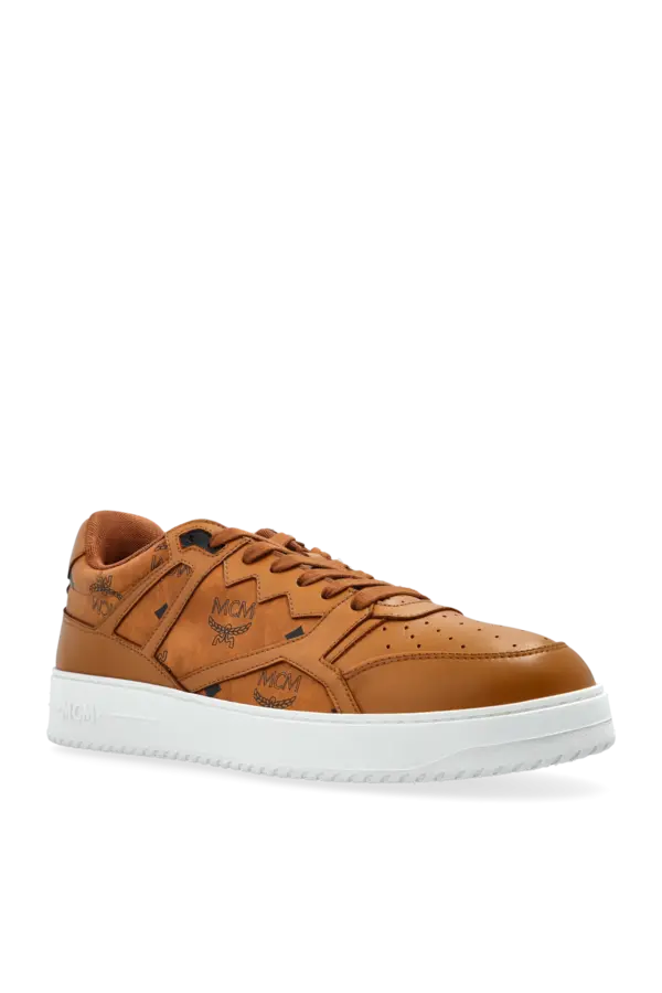 Mcm Leather Low-top Sneakers