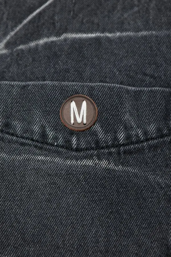 Moschino Denim Shirt With Logo