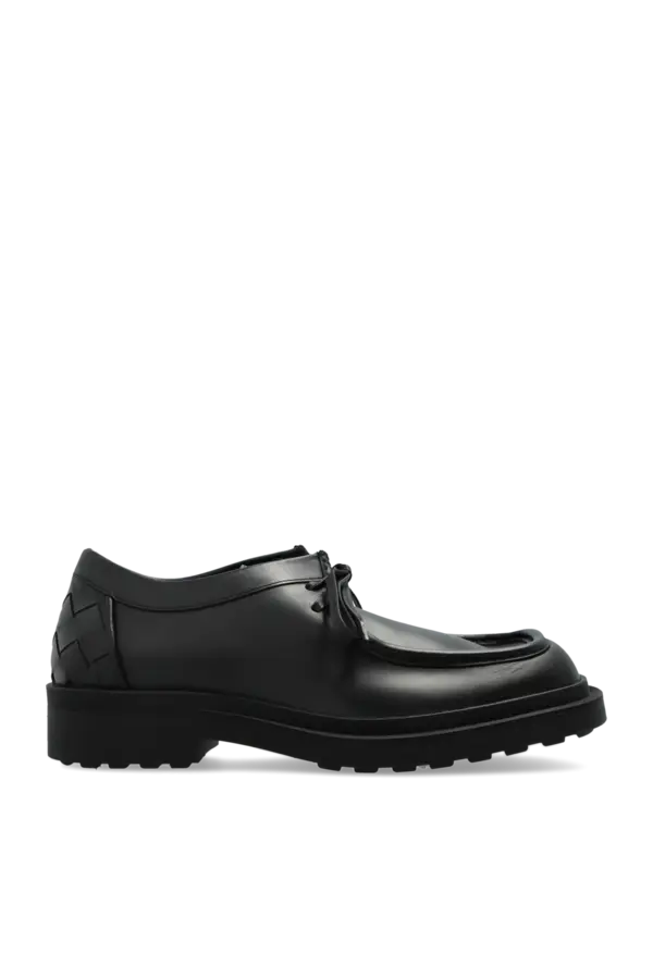Bottega Veneta Ben' Leather Derby Shoes