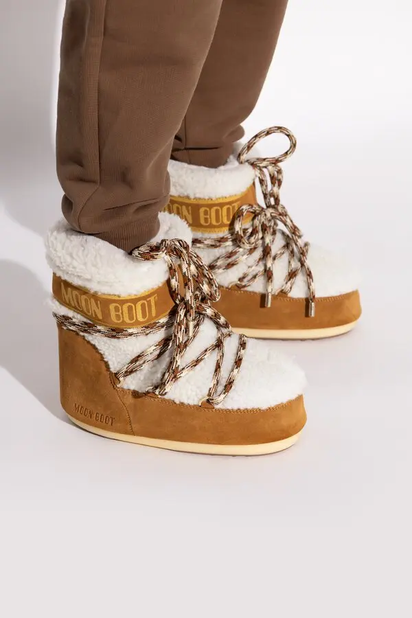 Moon Boot Icon Low Shearling Snow Boots