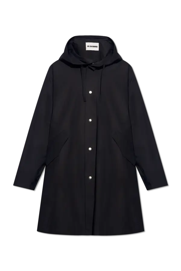 JIL SANDER Logo Coat