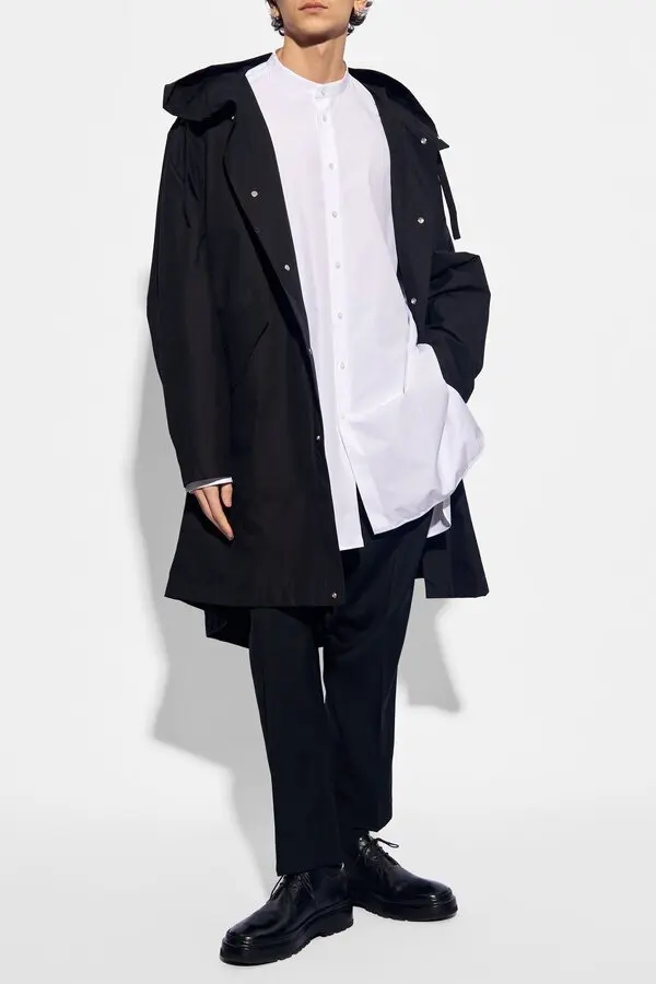 JIL SANDER Logo Coat