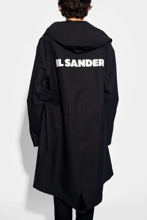 JIL SANDER Logo Coat