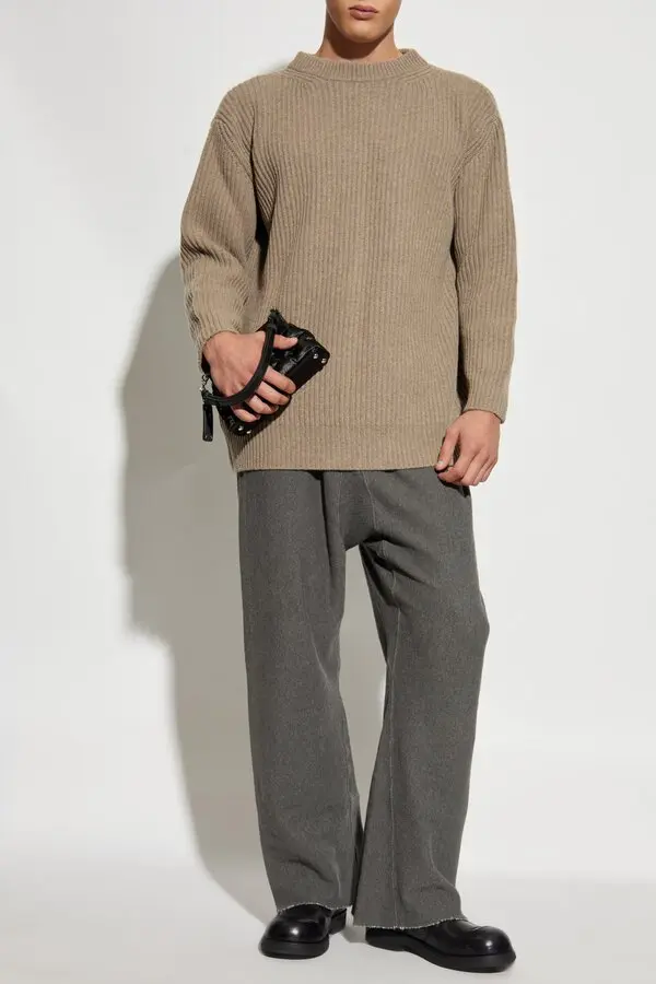 MAISON MARGIELA Wool Knit Sweater With Button Fastening