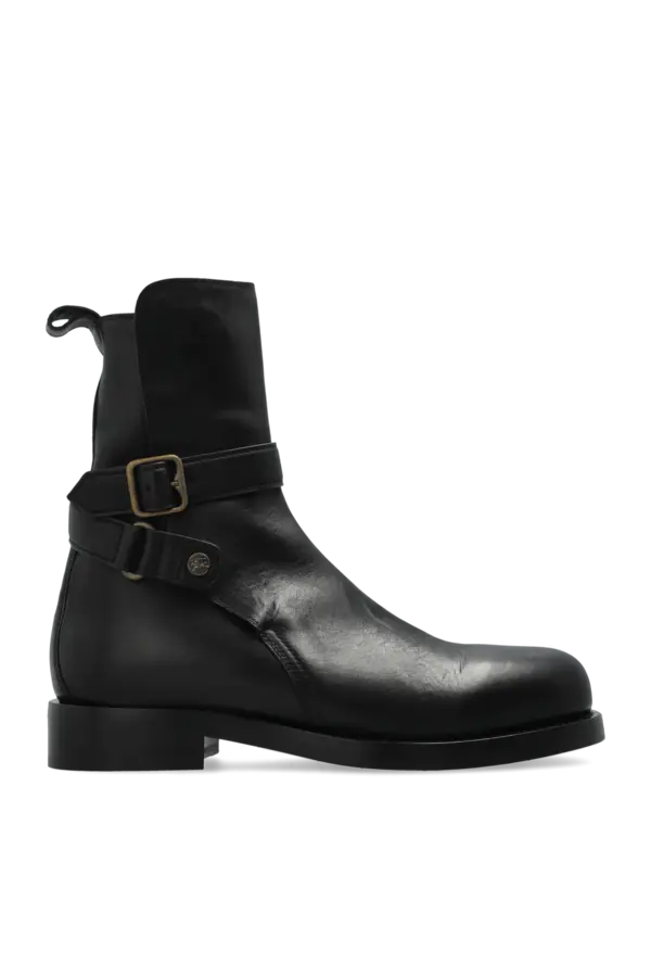 Burberry Leather Ankle Boots