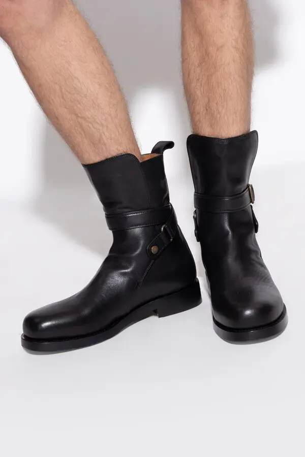 Burberry Leather Ankle Boots