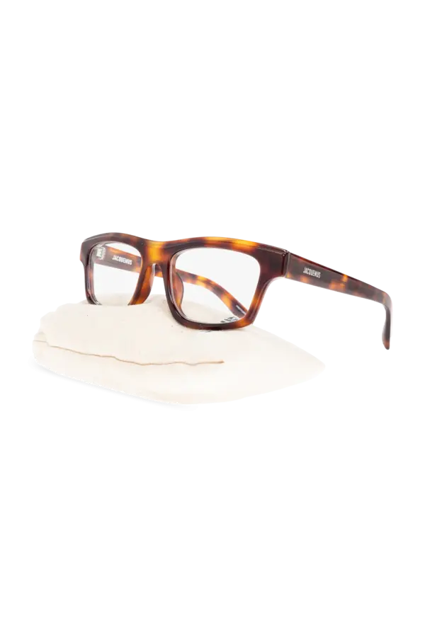 Jacquemus Rectangular Acetate Eyeglasses