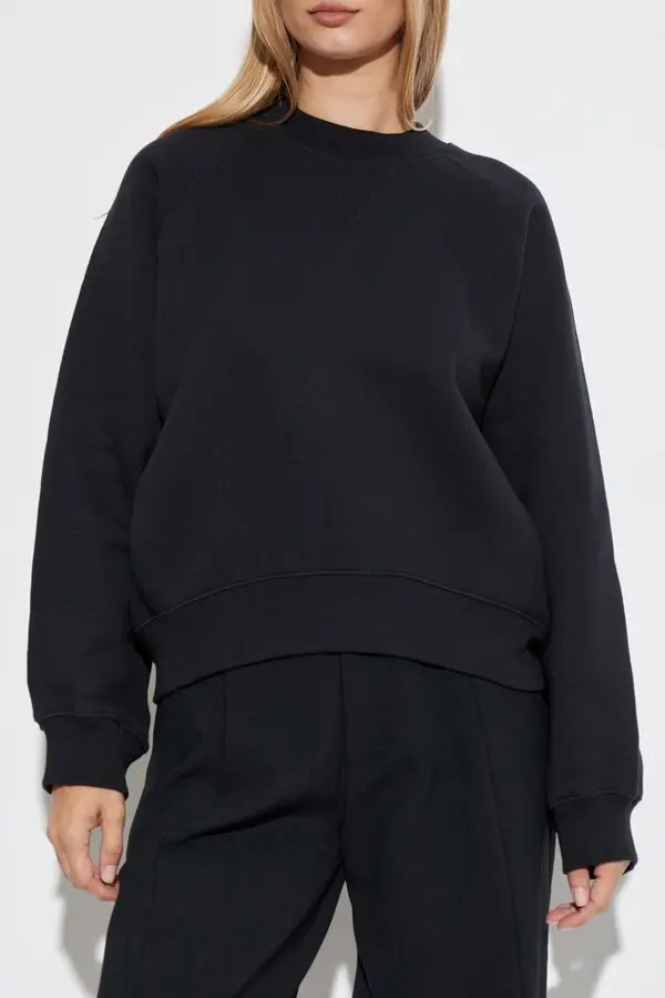 Victoria Beckham Crewneck Cotton Sweatshirt