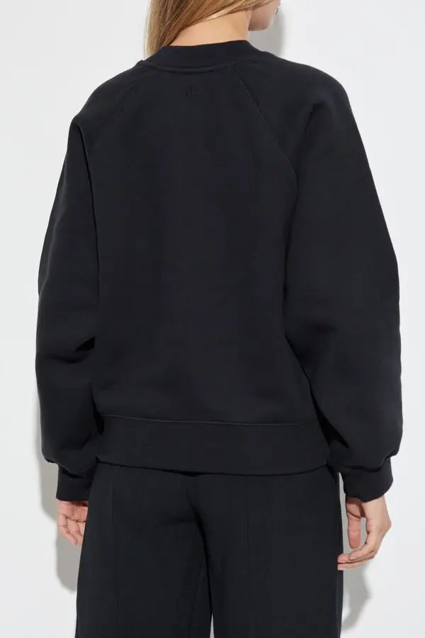 Victoria Beckham Crewneck Cotton Sweatshirt