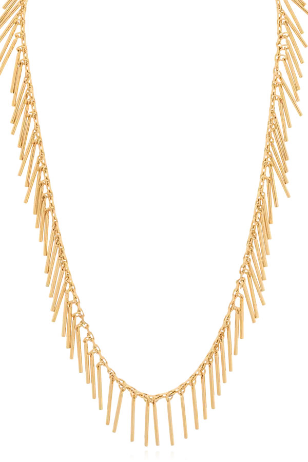 JIL SANDER Brass Necklace - Gold