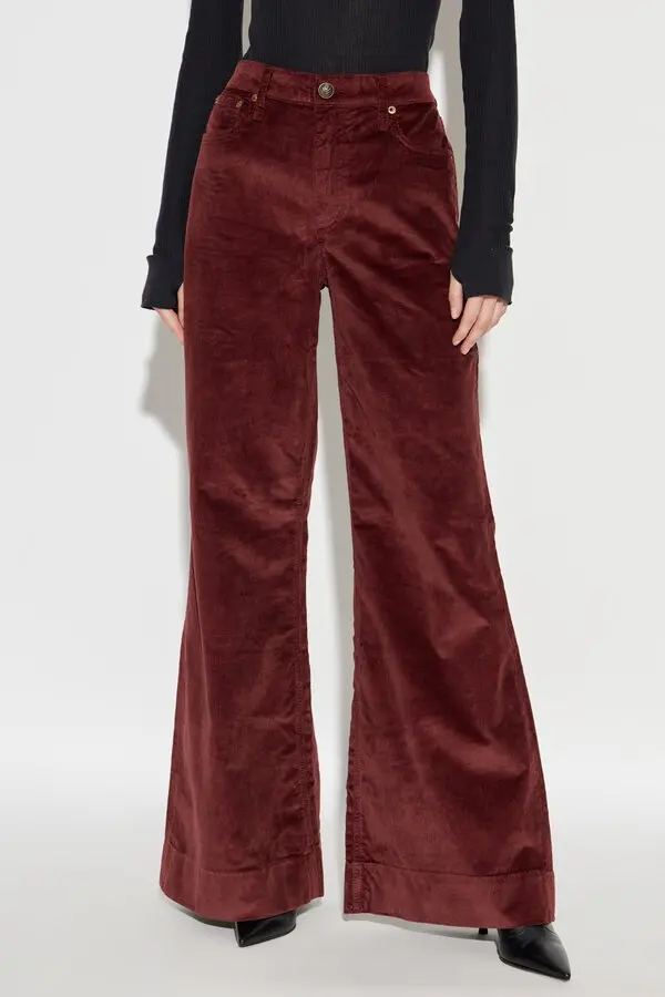 Rag & Bone Corduroy Flared Trousers