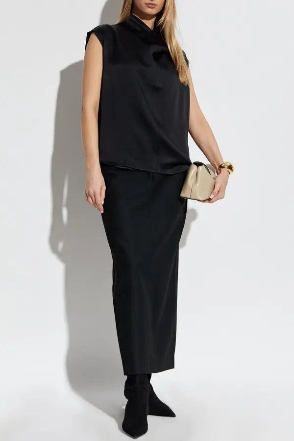 TOTEME Sleeveless High Neck Top