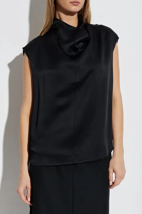 TOTEME Sleeveless High Neck Top