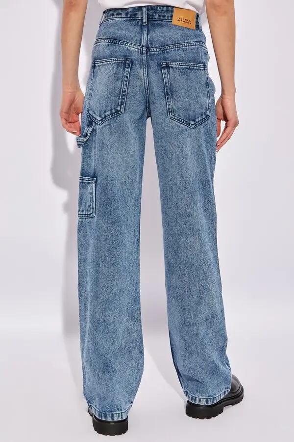 Isabel Marant Bymara Straight-leg Jeans