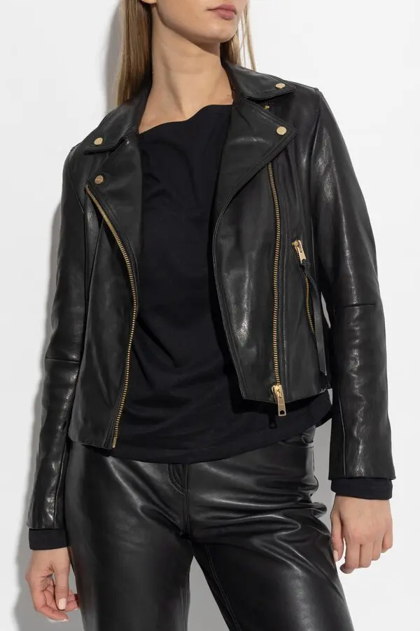 ALLSAINTS Dalby Leather Jacket - Black