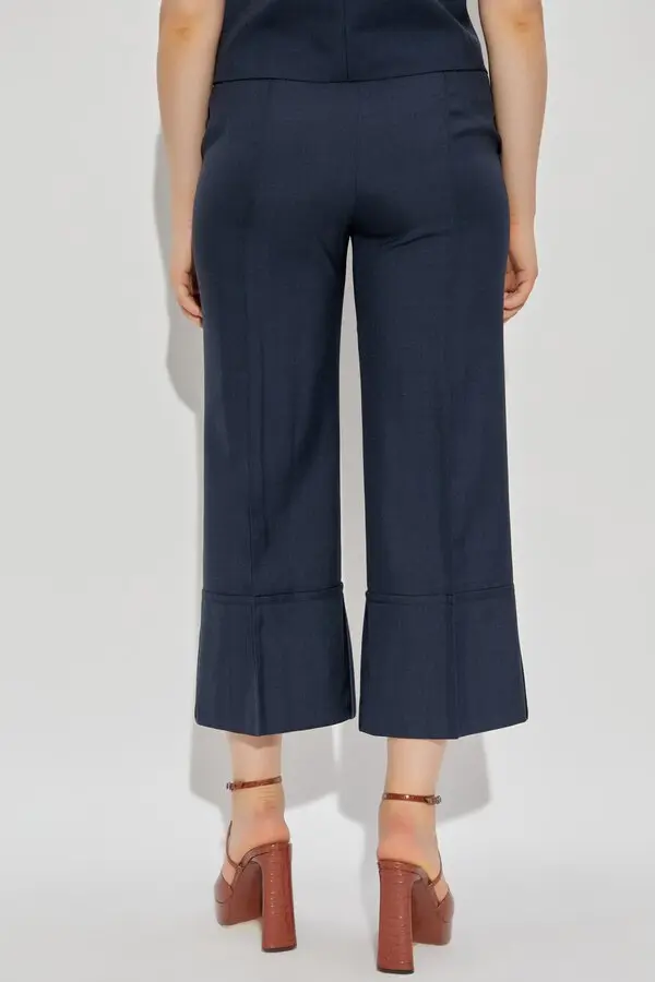 Theory Creased Culottes Trousers