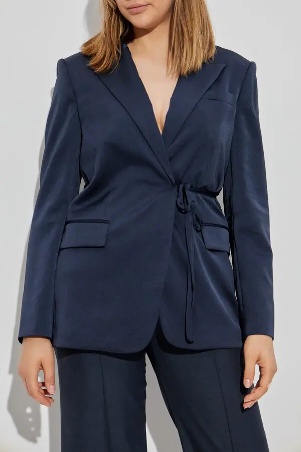 Theory Tie-waist Blazer