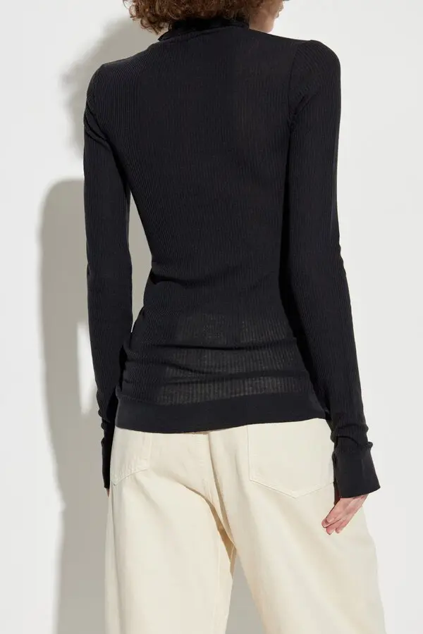 LEMAIRE Slim-fit Turtleneck - Black