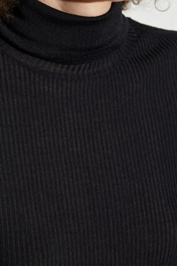 LEMAIRE Slim-fit Turtleneck - Black