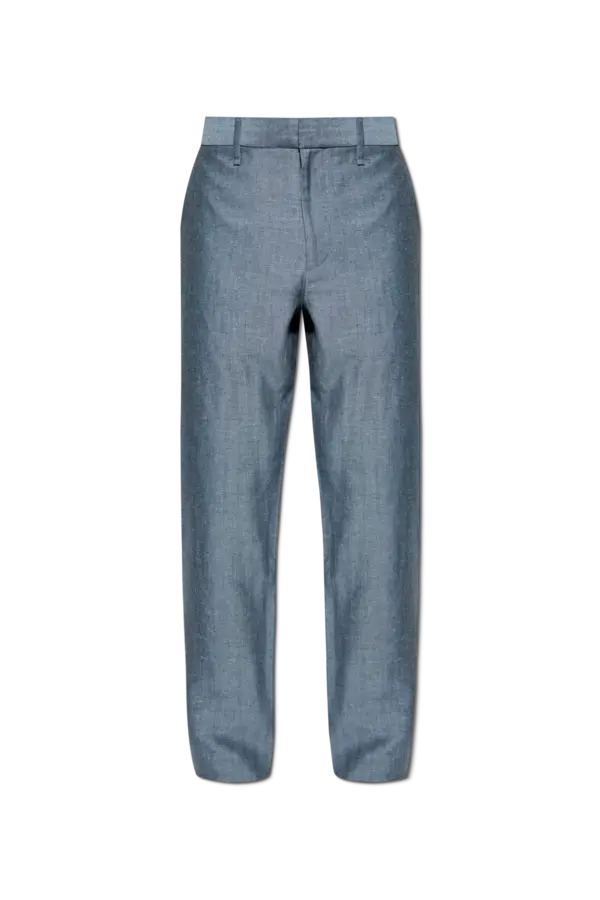 Rag & Bone Tapered Leg Trousers - Navy Blue